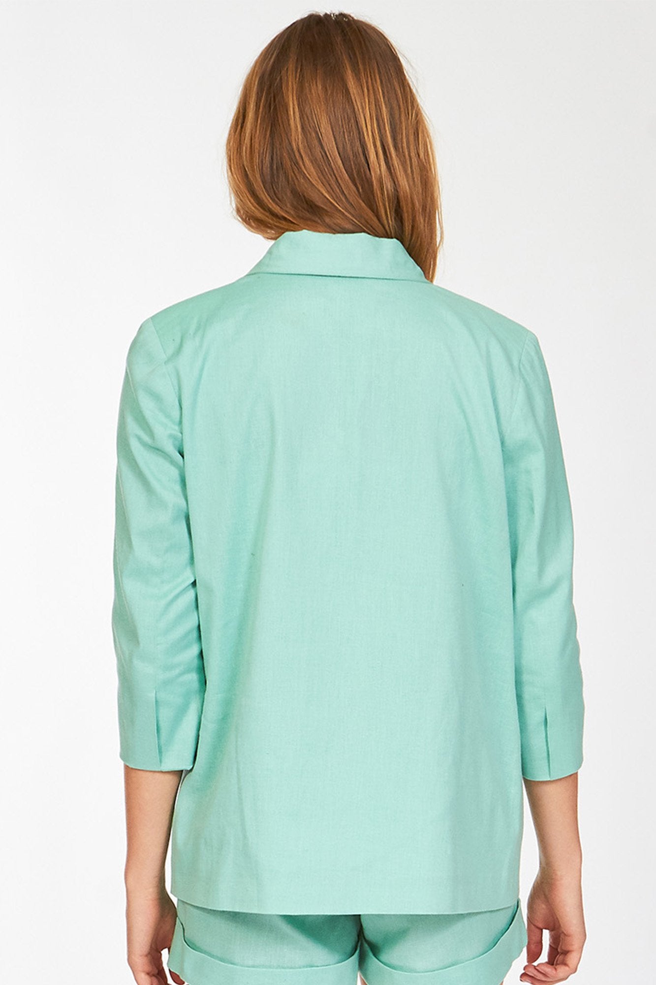 Solid Lily Blazer – LUVMEMORE